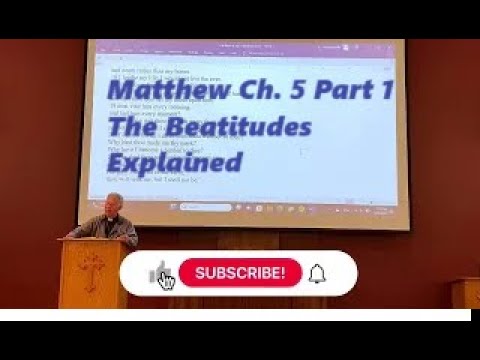 The Gospel of Saint Matthew Chapter 5: The Beatitudes, Catholic Bible ...