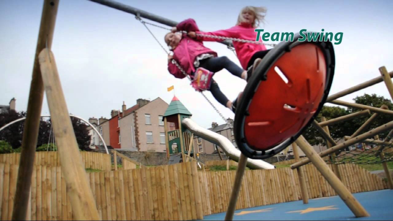 Playdale - Timber Team Swing - YouTube