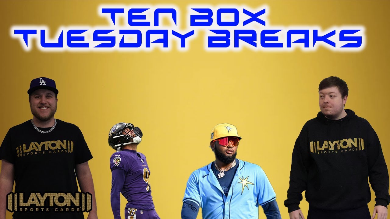 Ten Box Tuesday Group Breaks W/ LSC! - YouTube