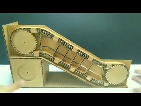 CARDBOARD ESCALATOR - DIY - SUBSCRIBE FOR MORE SUCH VIDEOS - YouTube