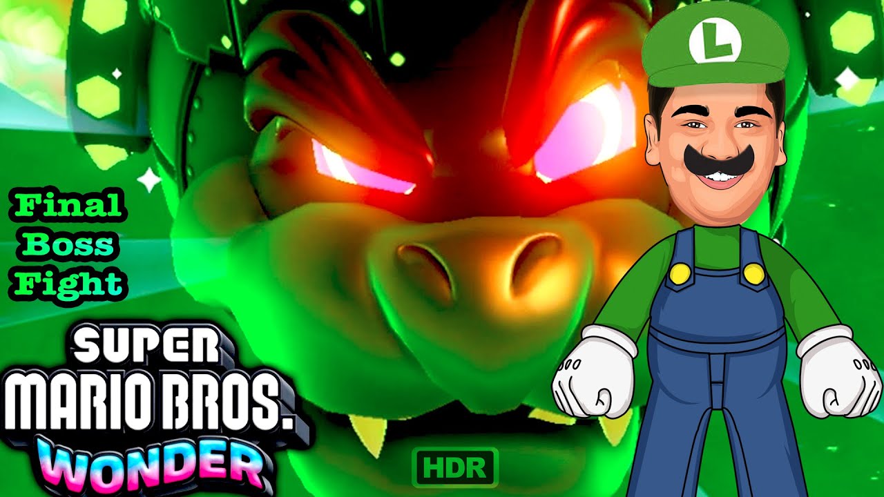 Final Boss Battle : Super Mario Bros. Wonder - Full HDR Quality | # ...