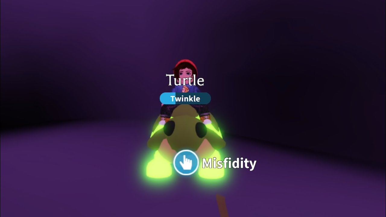 TRADING MY NEON TURTLE IN ADOPT ME #adoptme - YouTube