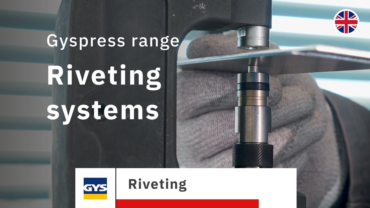 Gyspress range - Riveting systems for all types of rivets - YouTube