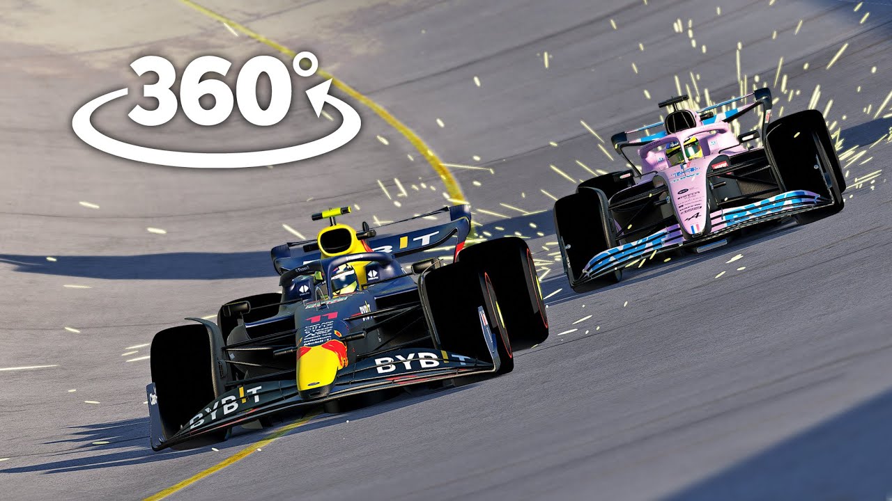 360° onboard 2022 F1 Fomula One Grand Prix VR Experience - YouTube