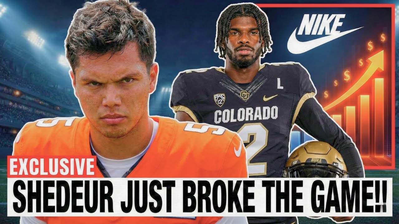 Shedeur Sanders’ Logo Drop STUNS Nike With RECORD SETTING Sales! - YouTube