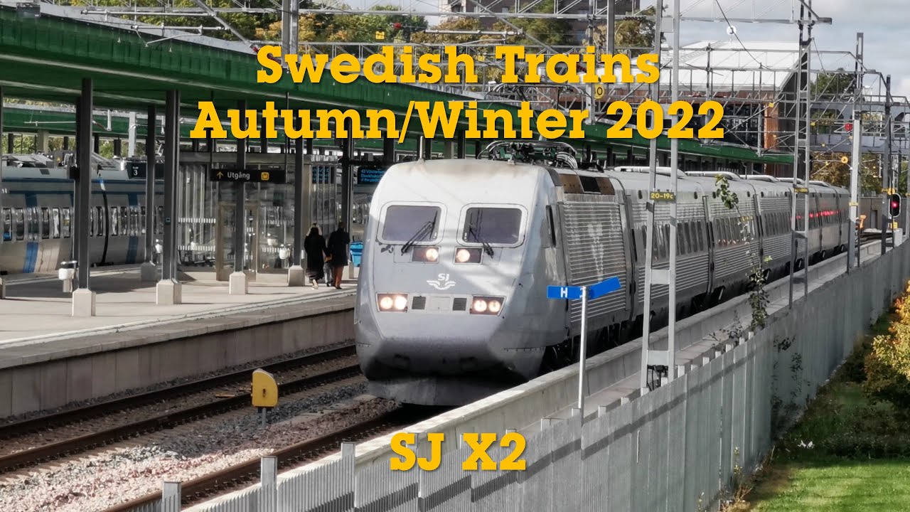 Swedish Trains 2022 - SJ X2 - YouTube