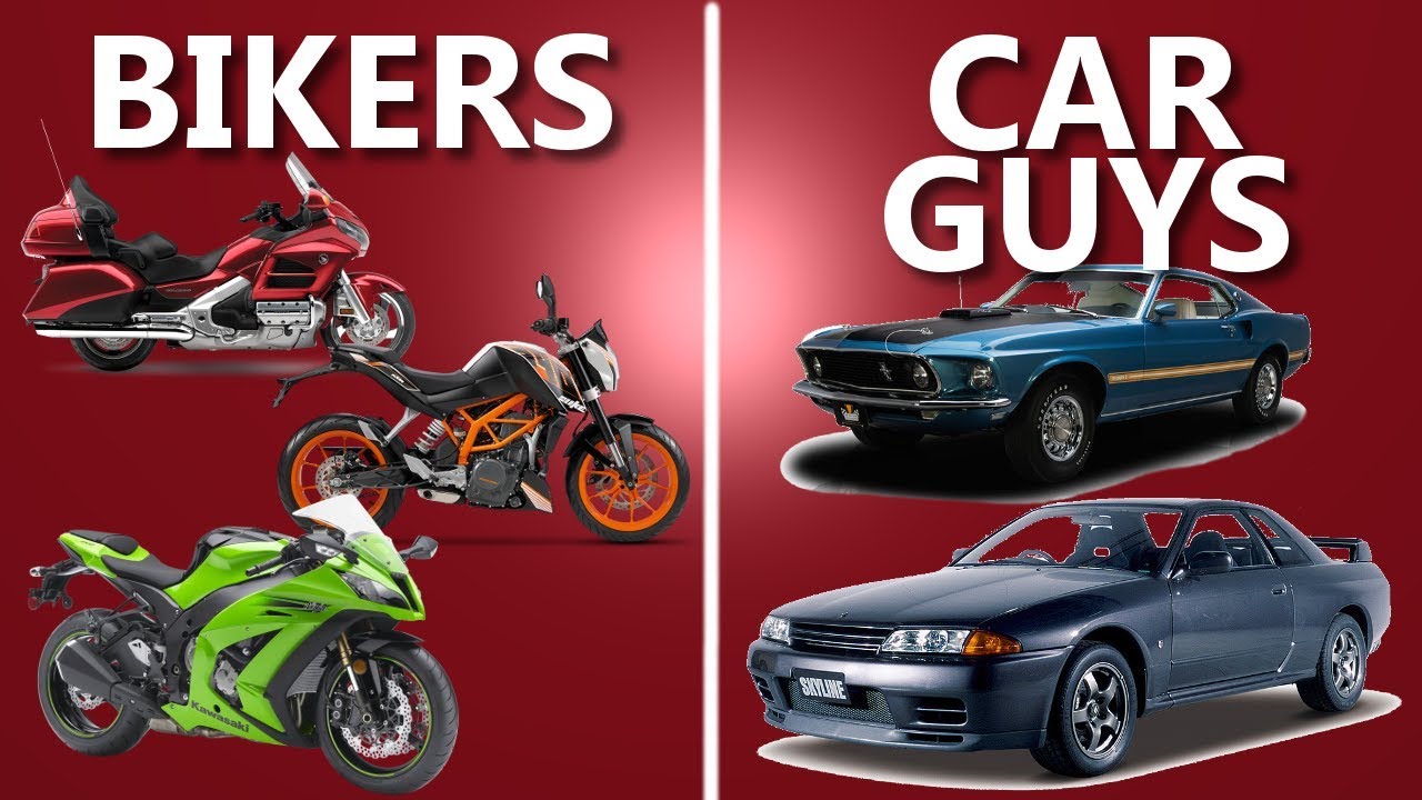 6 Things Car Guys and Bikers Have in Common - YouTube