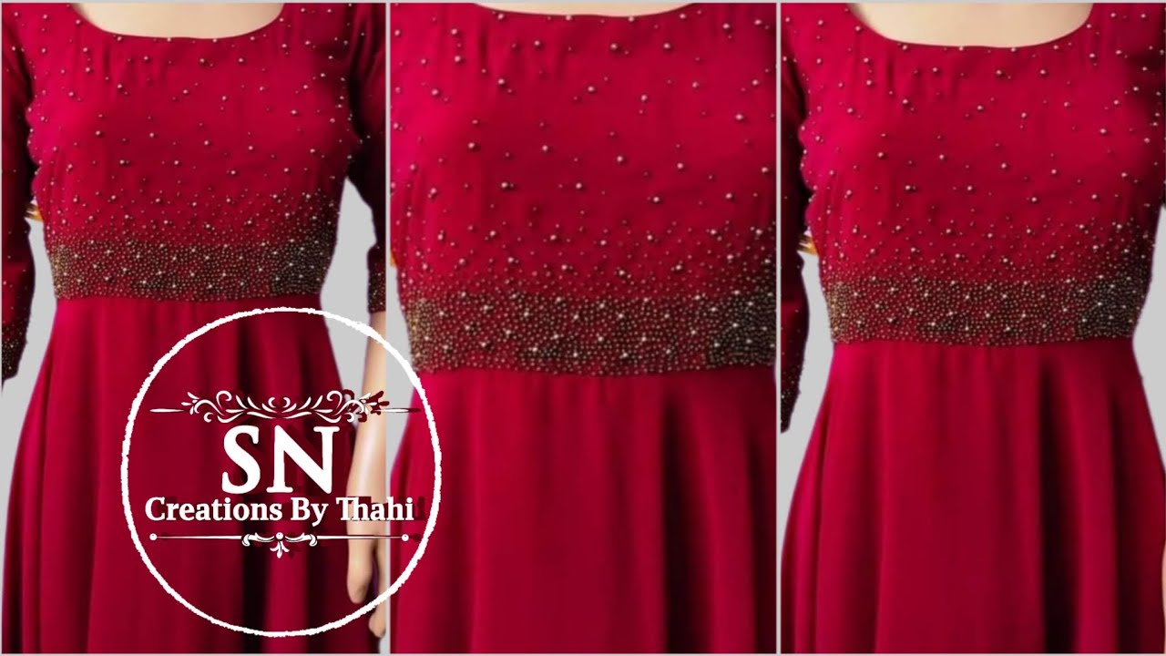 ഇത്ര simple ആയിരുന്നോ ഈ അടിപൊളി party wear ചെയ്യാൻ😱ഇത് പൊളിക്കും😉||Handwork Tutorial for ...