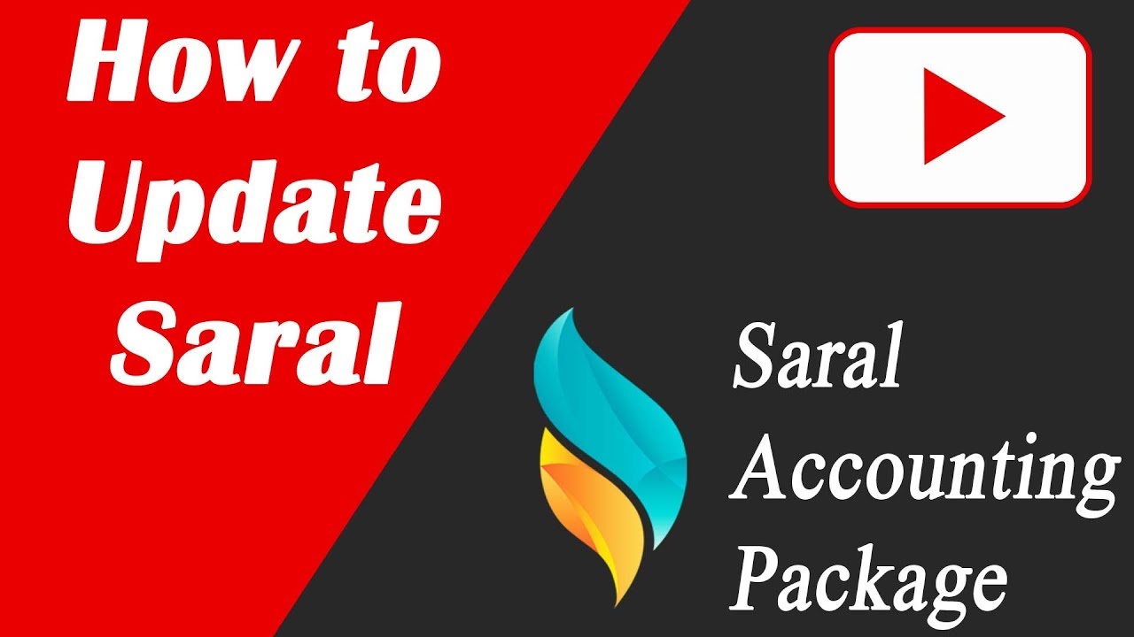 UPDATE SARAL ACCOUNTING SOFTWARE - YouTube