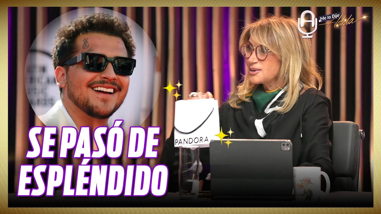 NODAL envía LUJOSO regalo a ADELA MICHA - YouTube