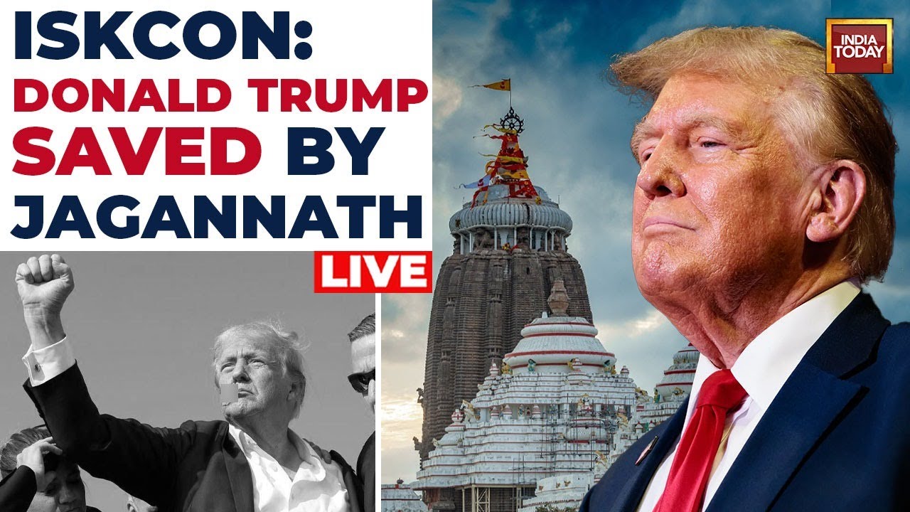 LIVE | Lord Jagannath's 'Divine intervention' Saved Donald Trump ...