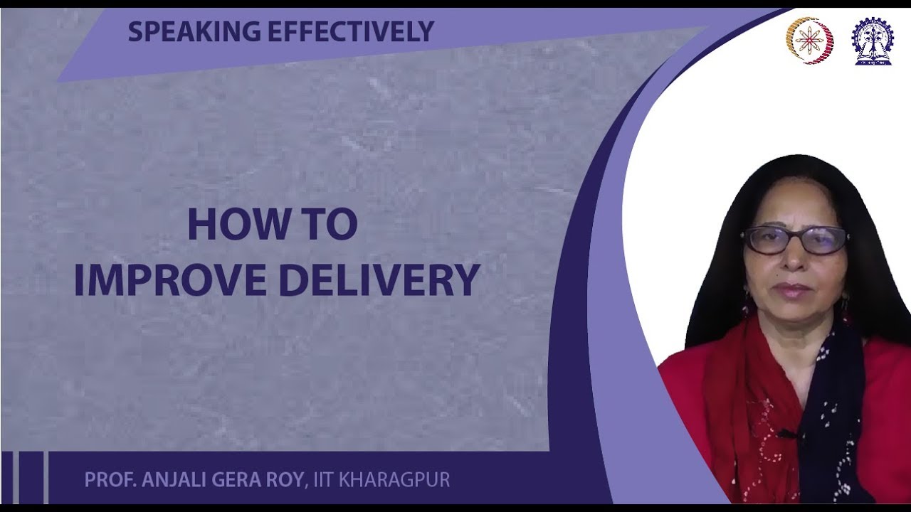 How to Improve Delivery - YouTube