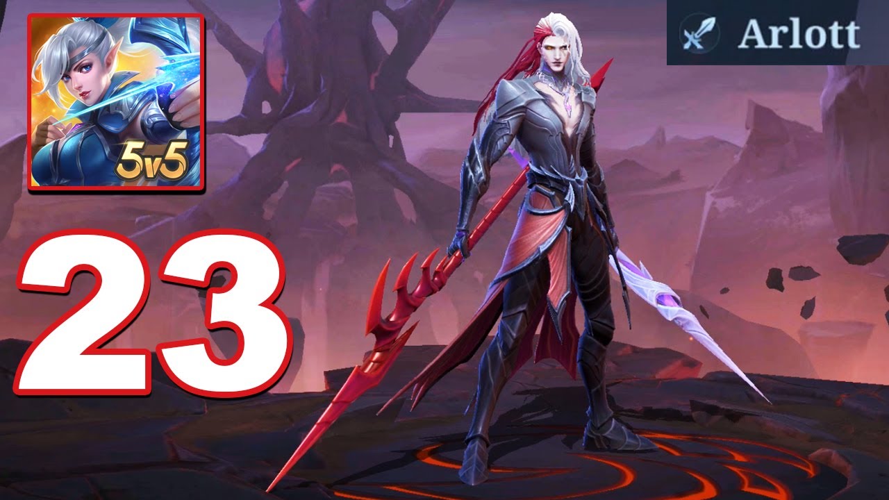 Mobile Legends - Gameplay Walkthrough Part 23 - NEW HERO ARLOTT ...