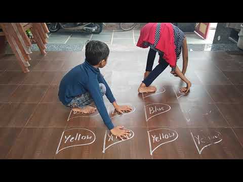 Twister challenge, balancing challenge/ cute siblings 😀
