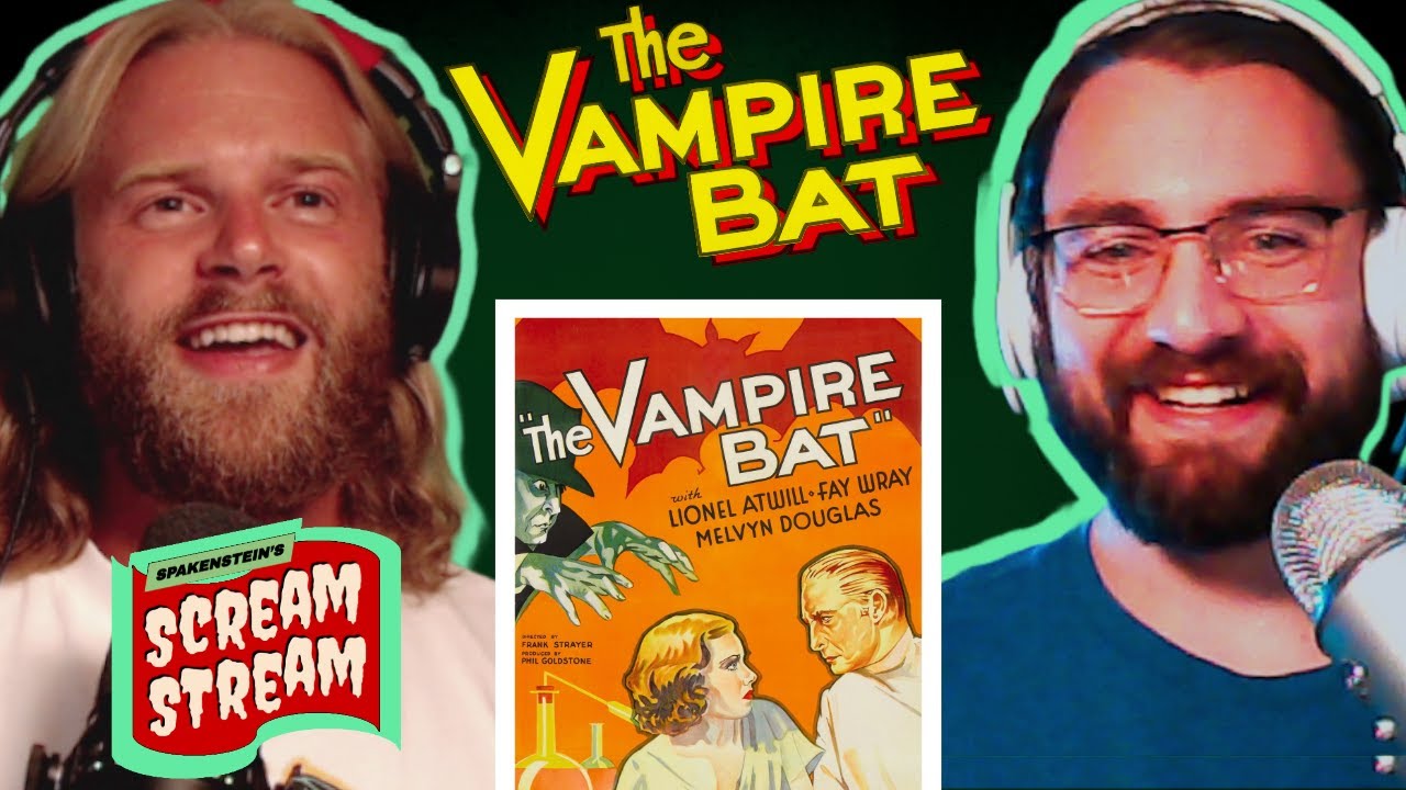 THE VAMPIRE BAT- SCREAM STREAM- Public Domain CULT CLASSIC HORROR MOVIE ...