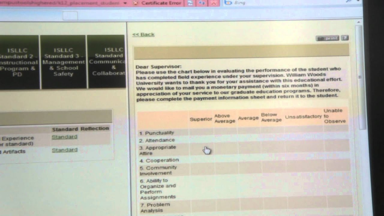 WWU TK20 How to assess student Field Experience - YouTube