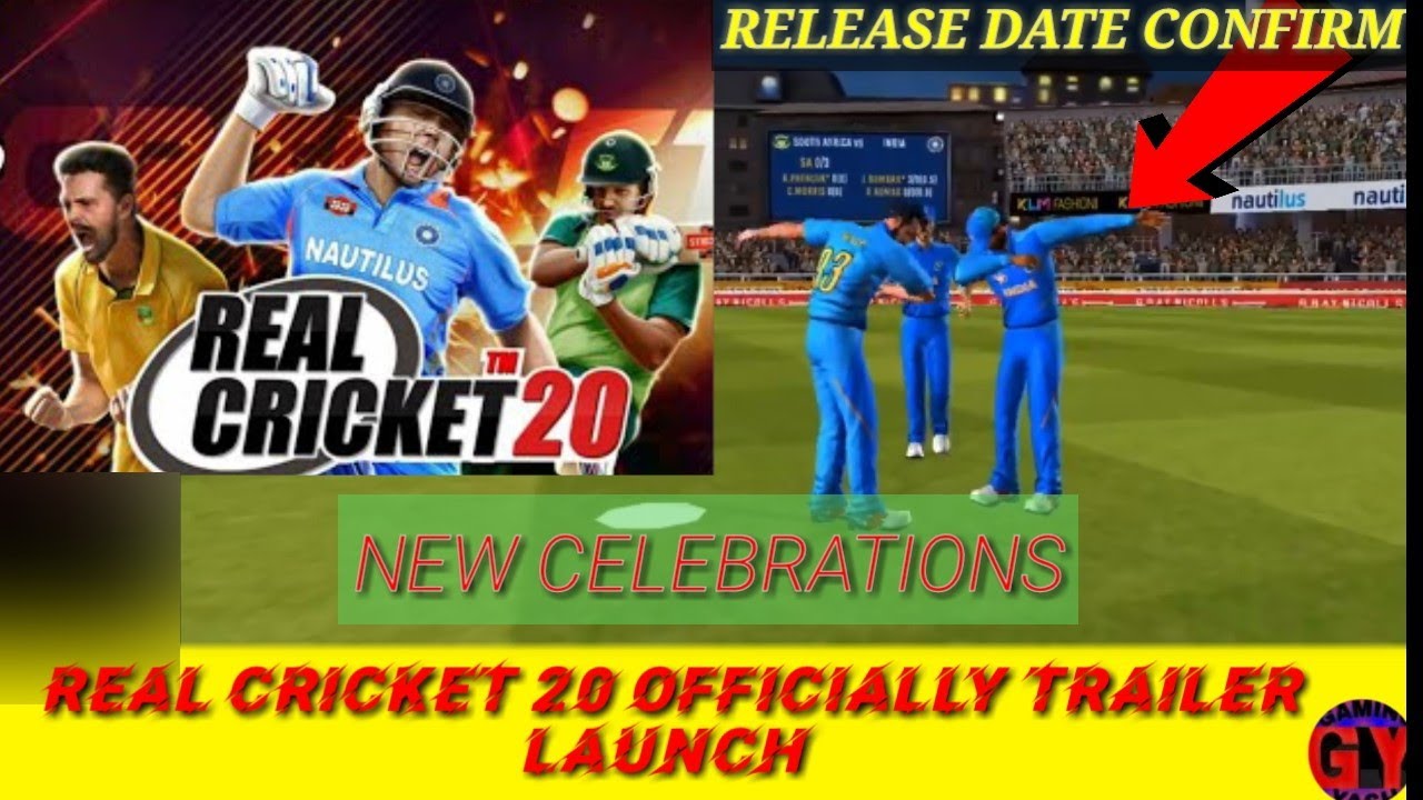 Real cricket 20 official trailer launch big huge surprises full review ...