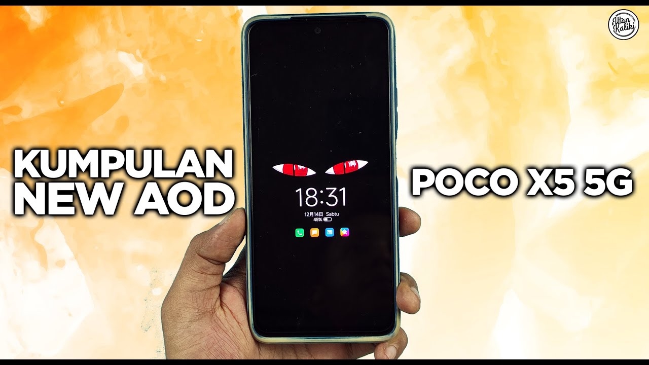 WAJIB COBA! Kumpulan AOD Always On Display POCO X5 5G - SUPPORT MIUI ...