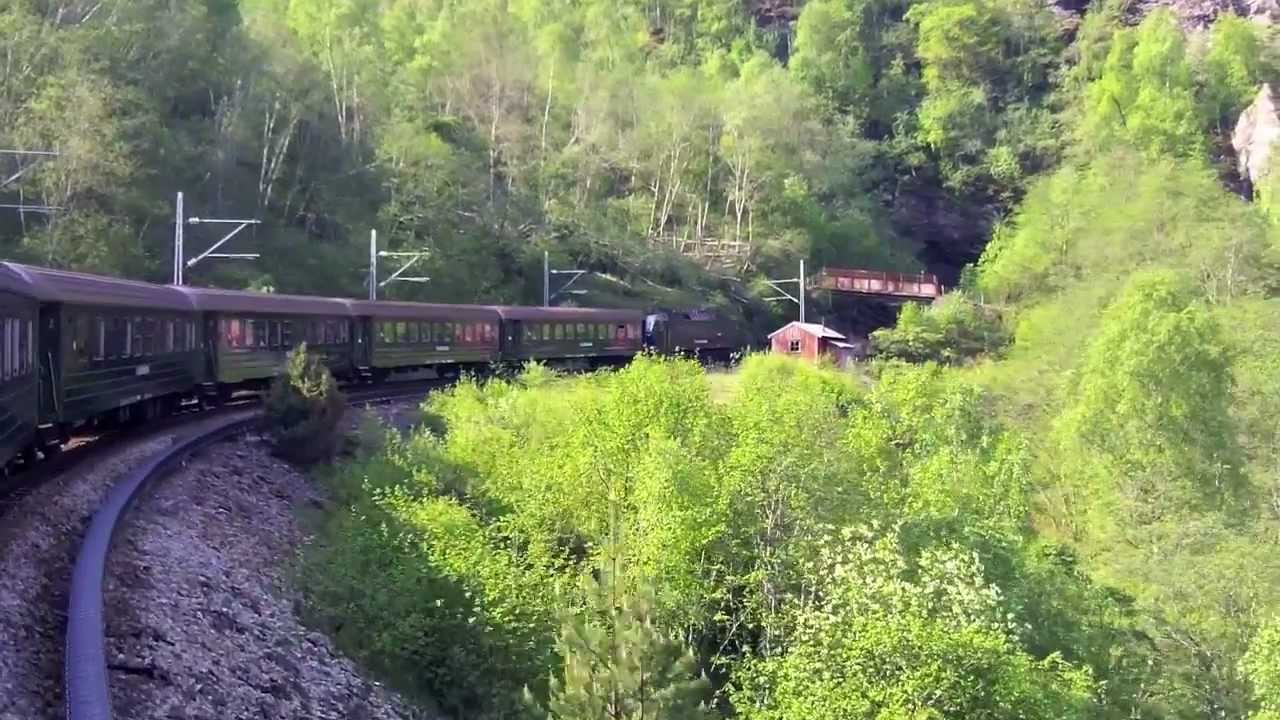 Riding the Flåm Railway in Norway - YouTube