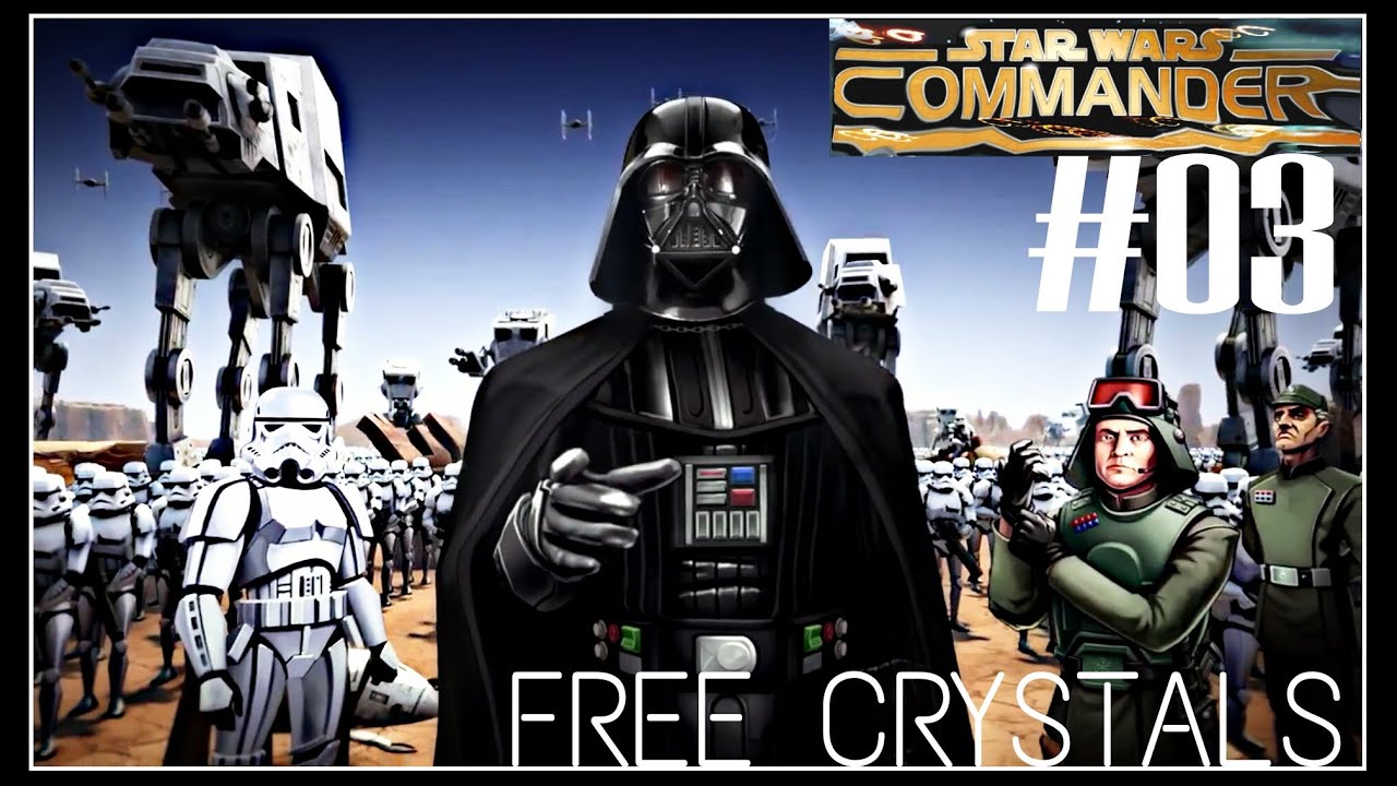 STAR WARS COMMANDER | HOW TO GET FREE CRYSTALS - YouTube
