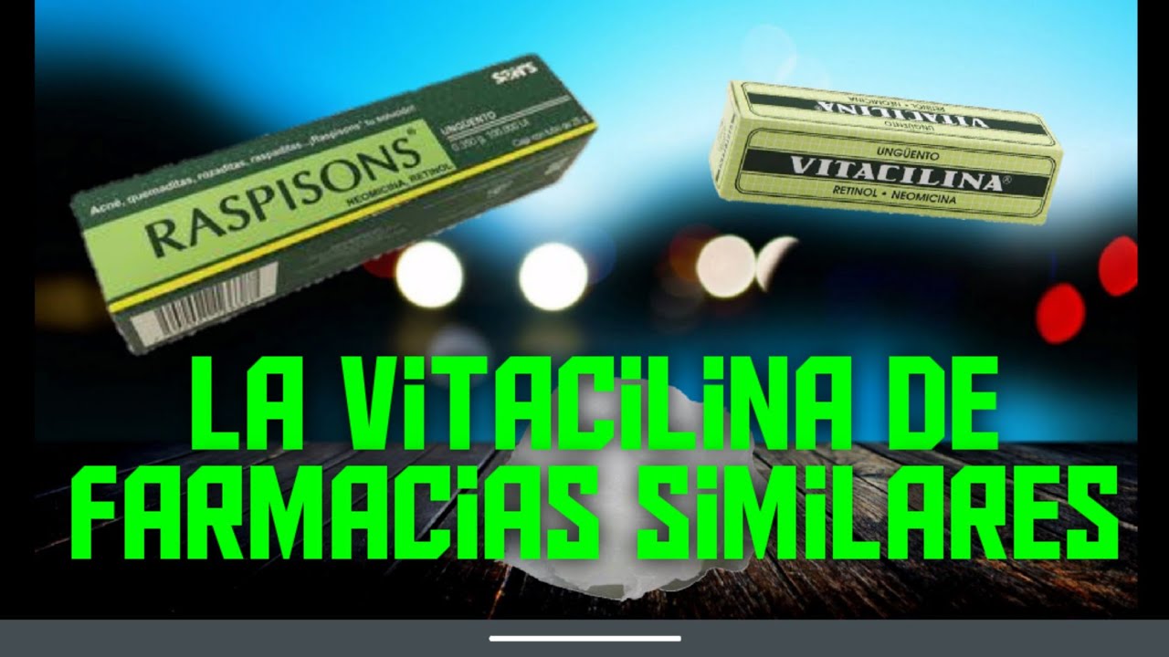 RASPISONS LA VITACILINA DE FARMACIAS SIMILARES - YouTube