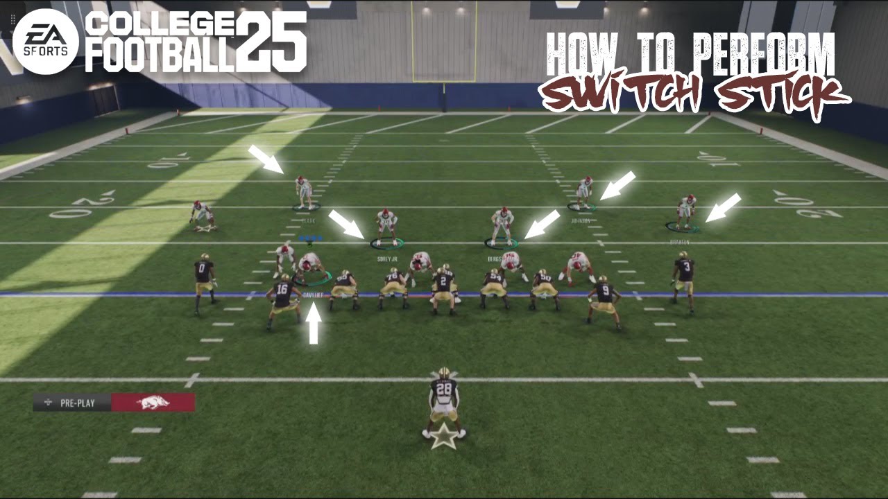 College Football 25 How to Perform Switch Stick 2.0 - YouTube