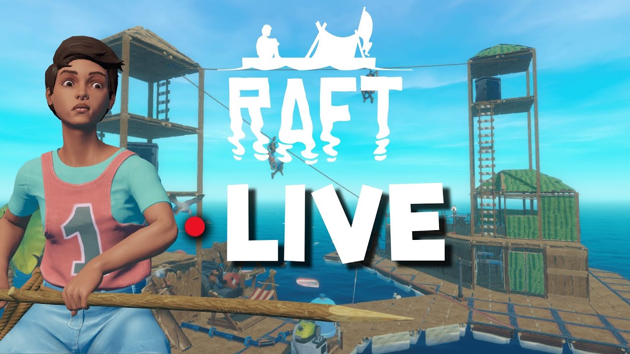 🔴LIVE (Vertical) - Just Floating Away on RAFT ... !commands for Bot ...