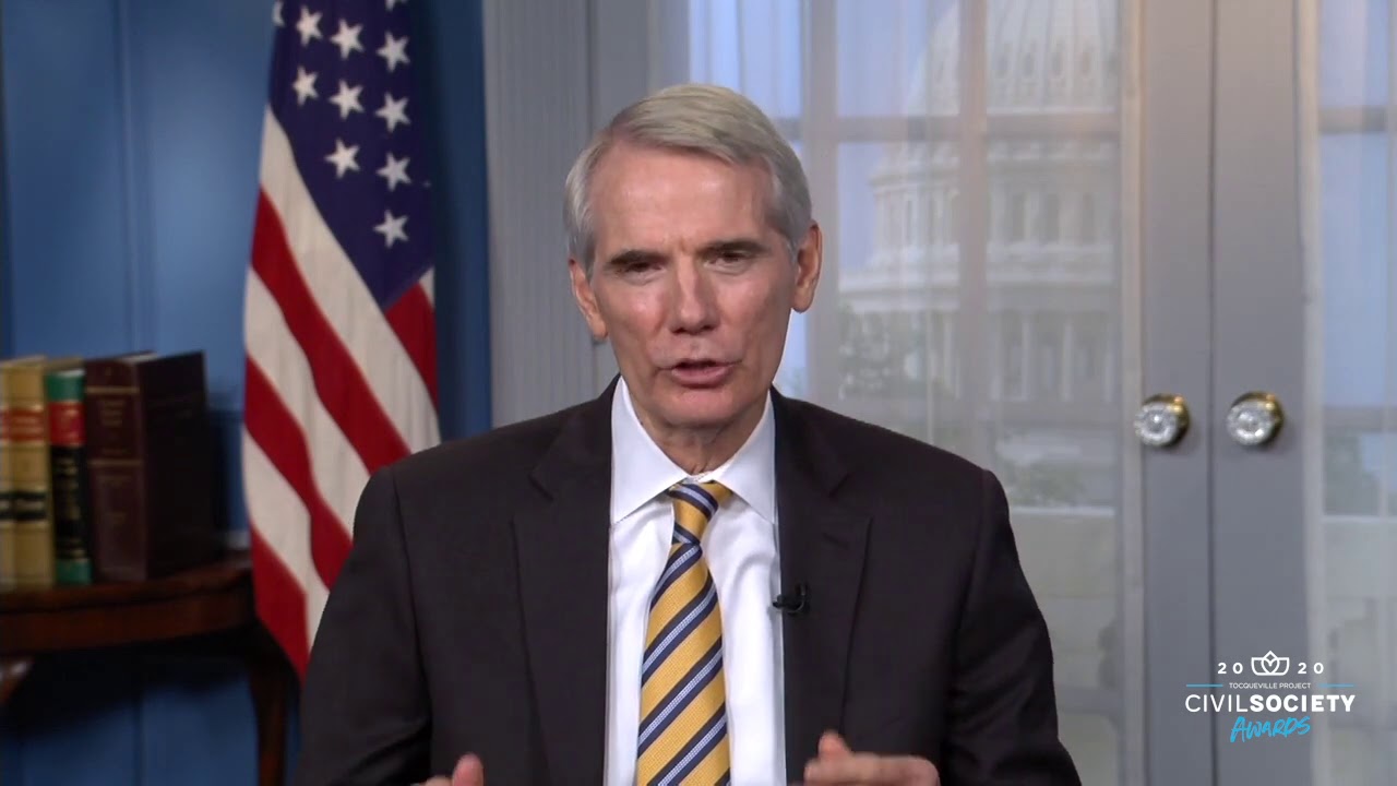 U.S. Senator Rob Portman of Ohio Congratulates CSA 2020 Winner, LIFE: A ...
