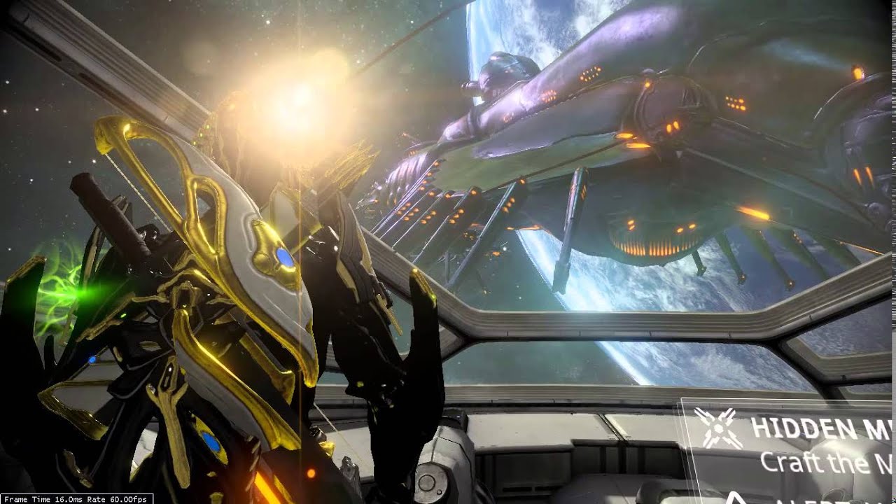 Warframe Grineer Ship Fly By - YouTube