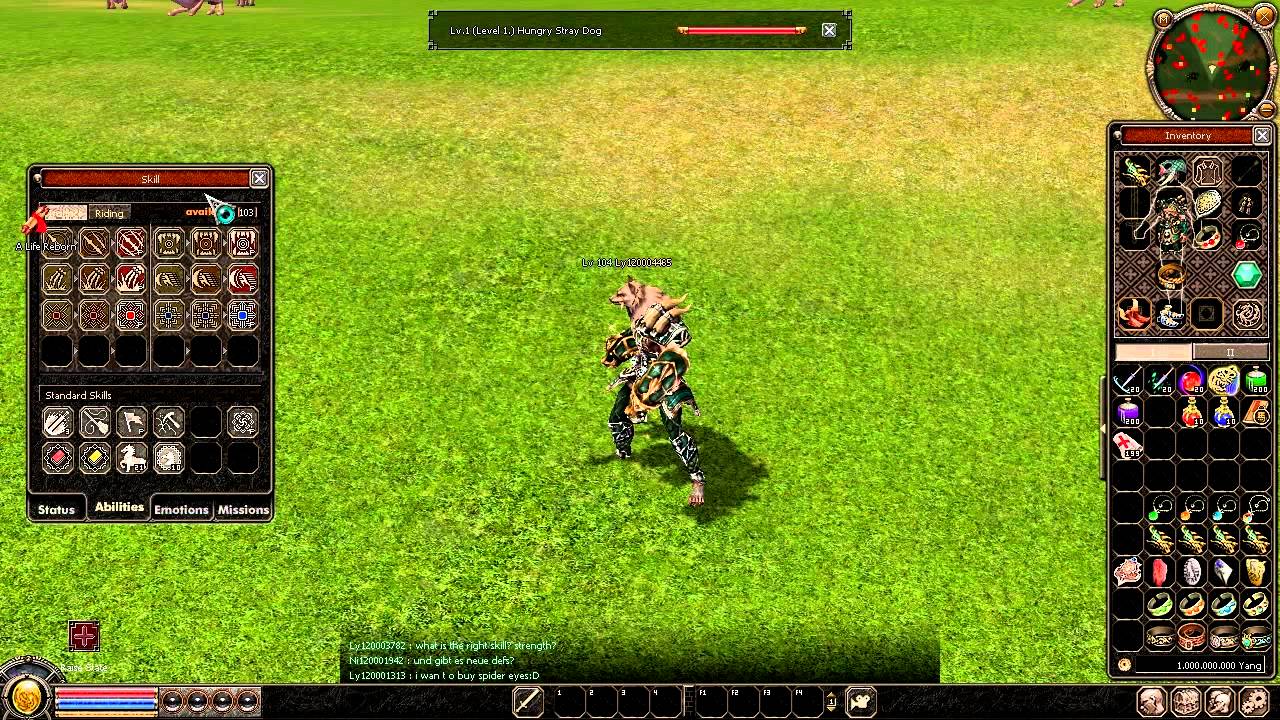 Let's Play Metin2 Beta [Test Lycan(Wolfman) & New(6)Skills&New Items ...