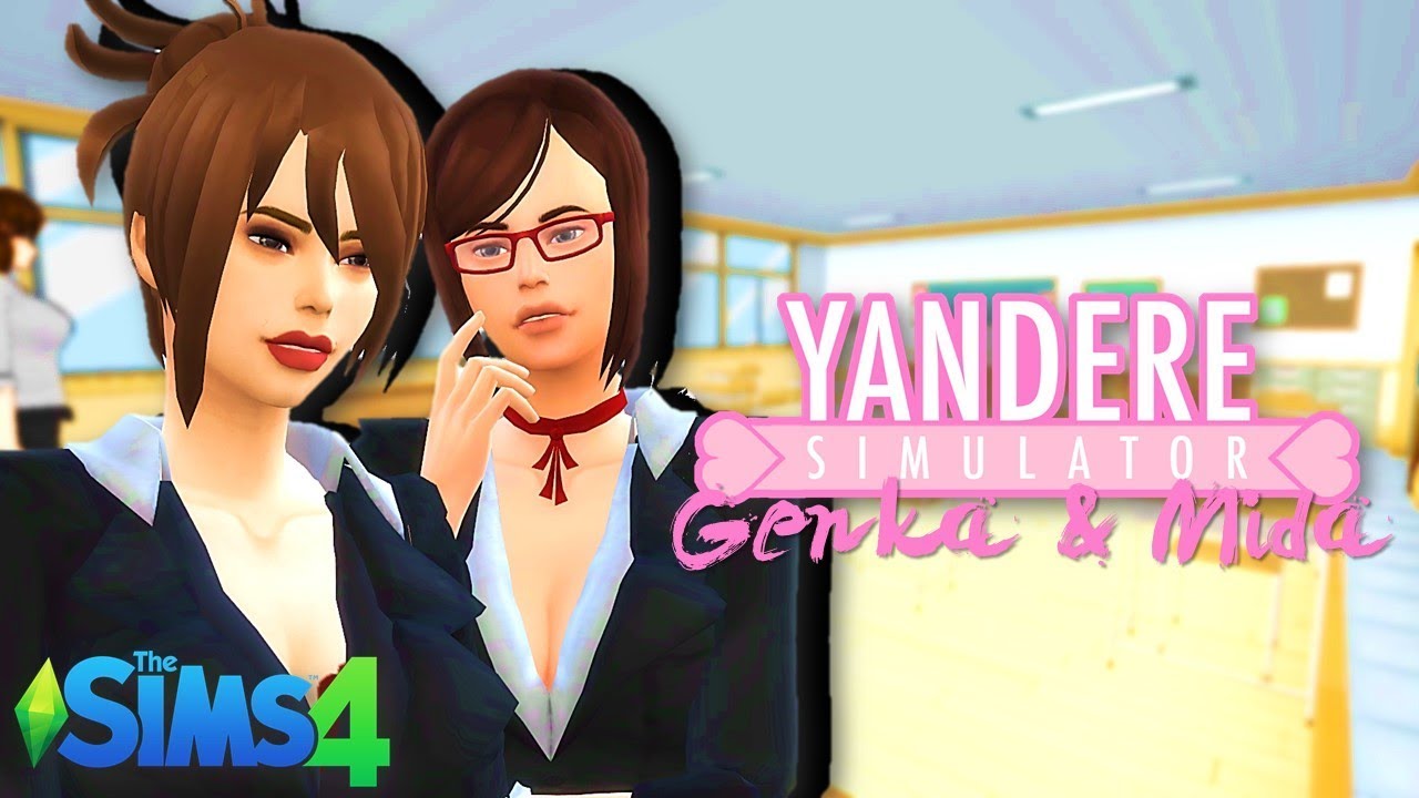 Sims 4 Yandere Simulator Create-A-Sim | Genka Kunahito & Mida Rana ...