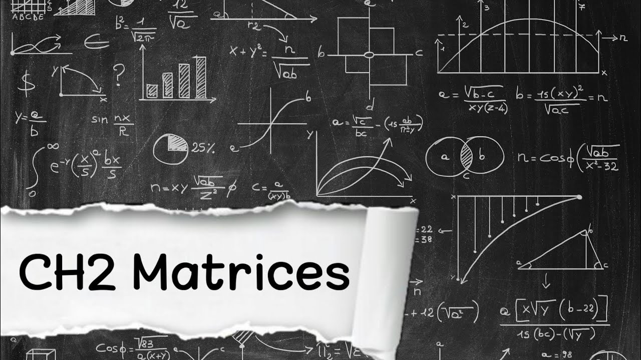 Discrete Mathematics | Matrices (CH2) - YouTube