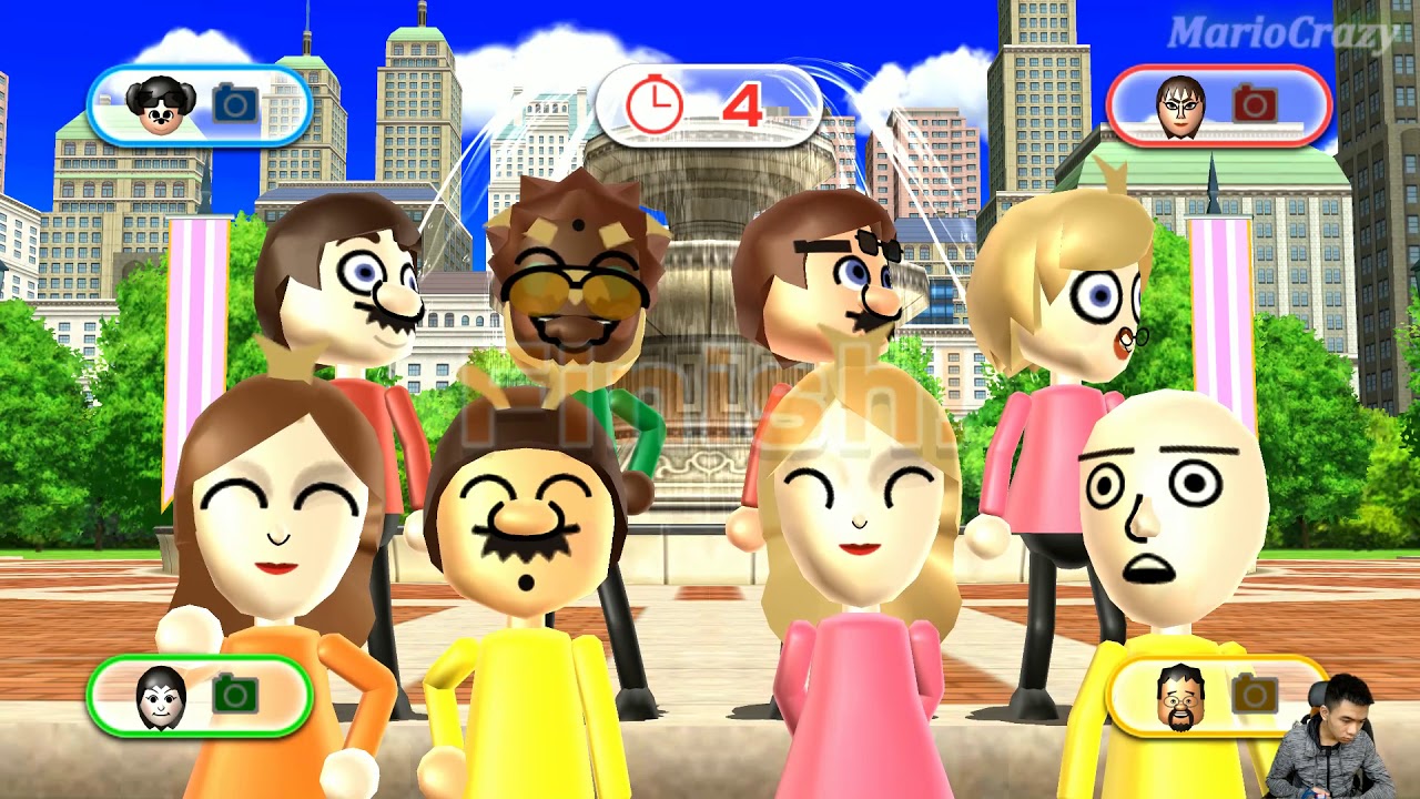 Wii Party Minigames Mickey vs Susana vs Rin vs Kentaro - YouTube