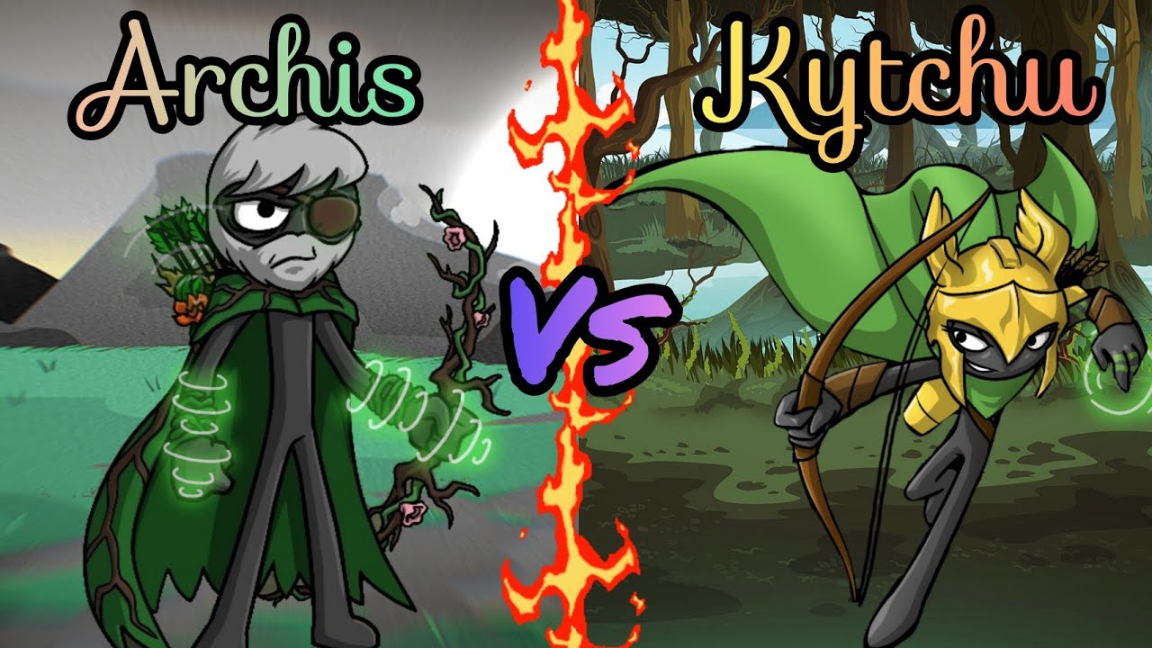 NEW GENERAL ARCHIS VS NEW KYTCHU! OLD GENERAL VS NEW GENERAL STICK WAR ...
