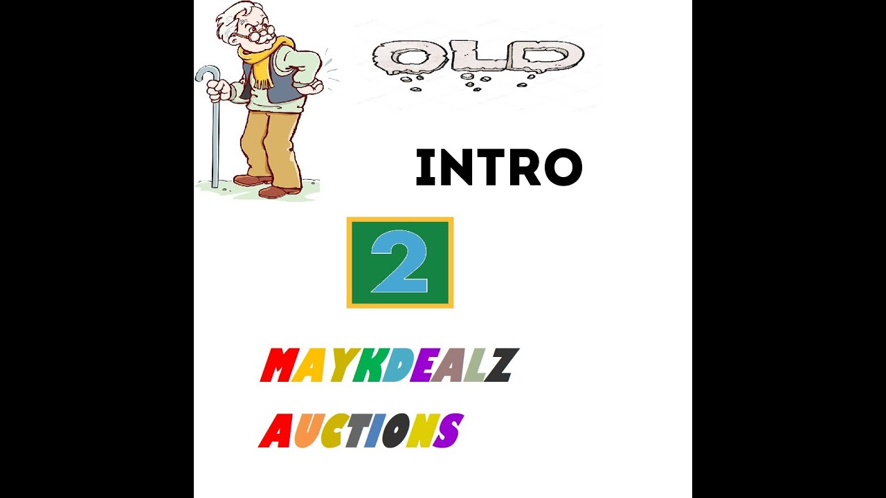 Old intro video to my channel - YouTube