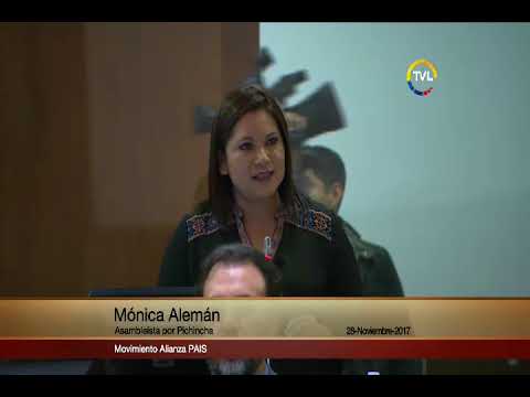 Mónica Alemán - modificaciones para la Ley #NoViolenciaALaMujer - YouTube