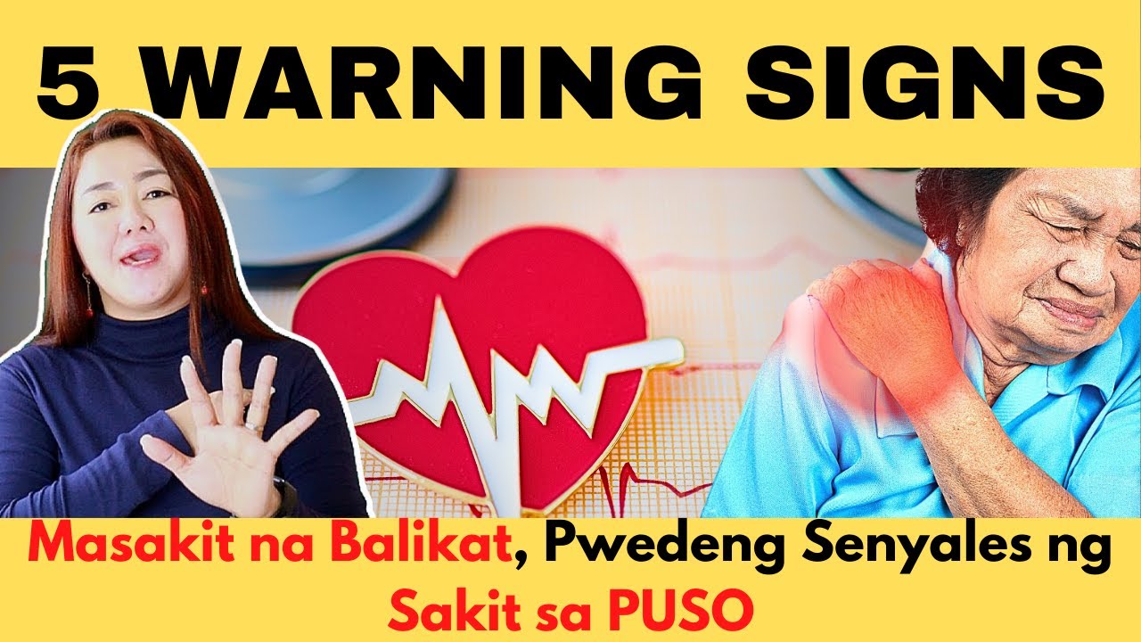 Masakit na Balikat ay pwedeng Sintomas ng Sakit sa Puso | Doc Cherry ...