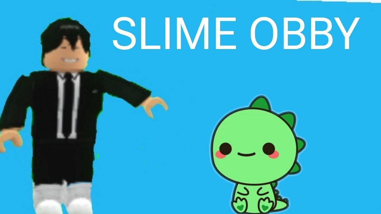 Playing slime obby on ROBLOX #roblox - YouTube
