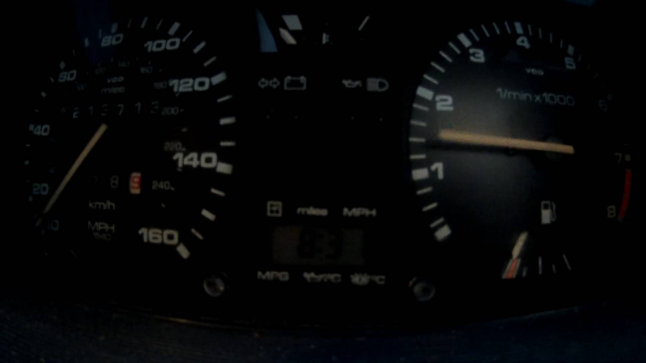 Golf Mk2 Instrument Cluster Test - YouTube