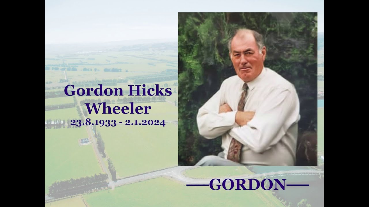 Memorial Service for Gordon Wheeler - YouTube