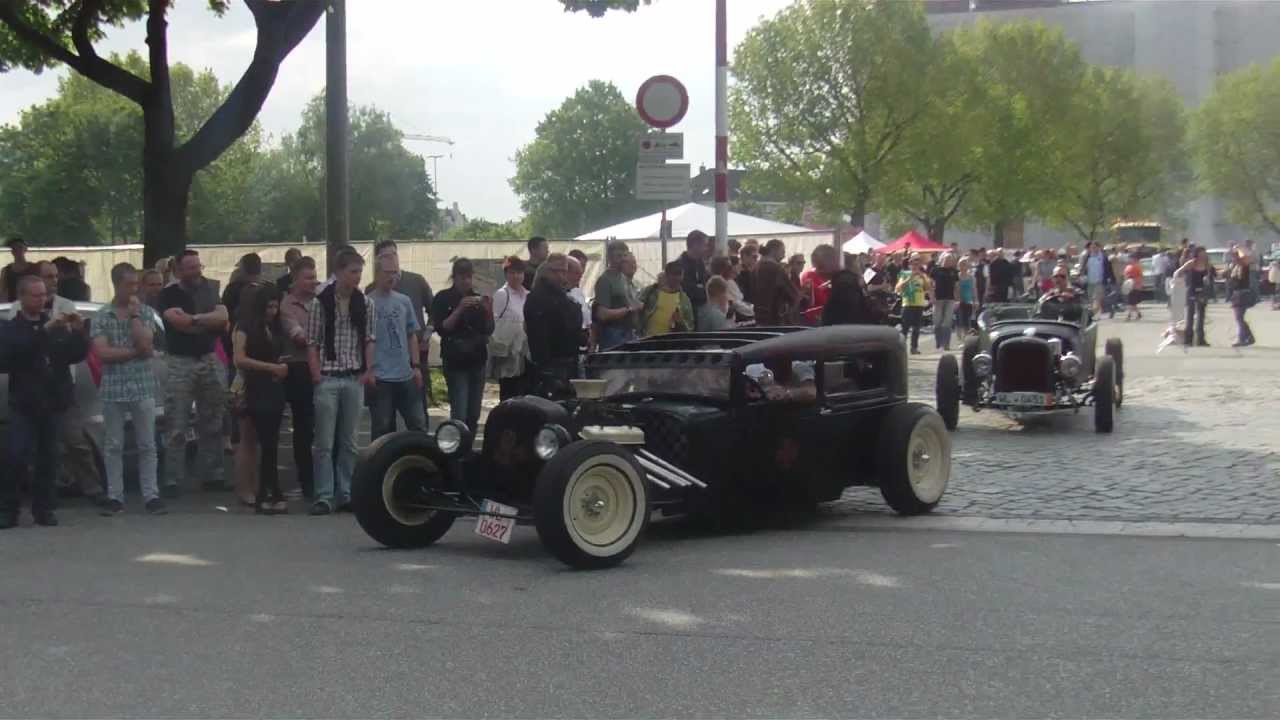 Rat Rods /w Straight Pipes ! PURE V8 SOUND ! - YouTube