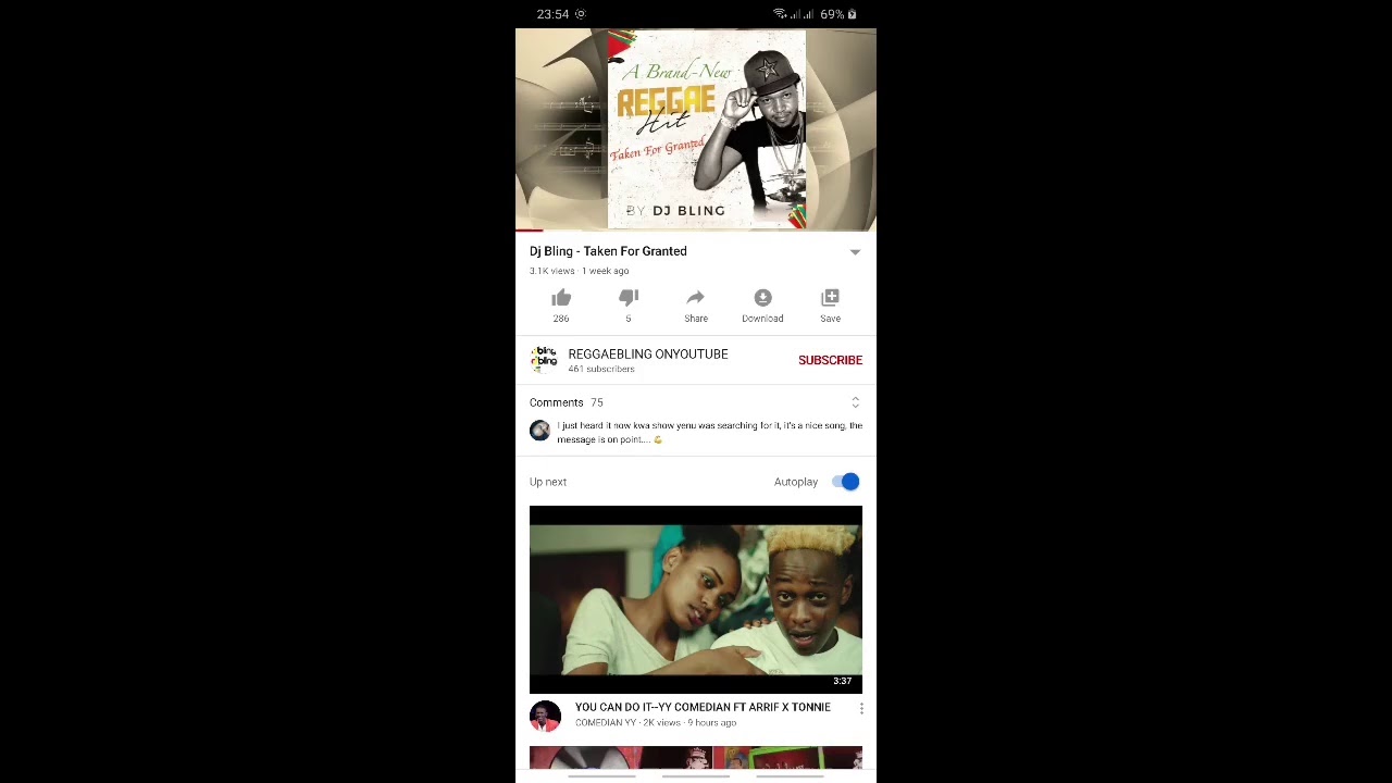 DJ Bling -Taken for granted🔥 - YouTube