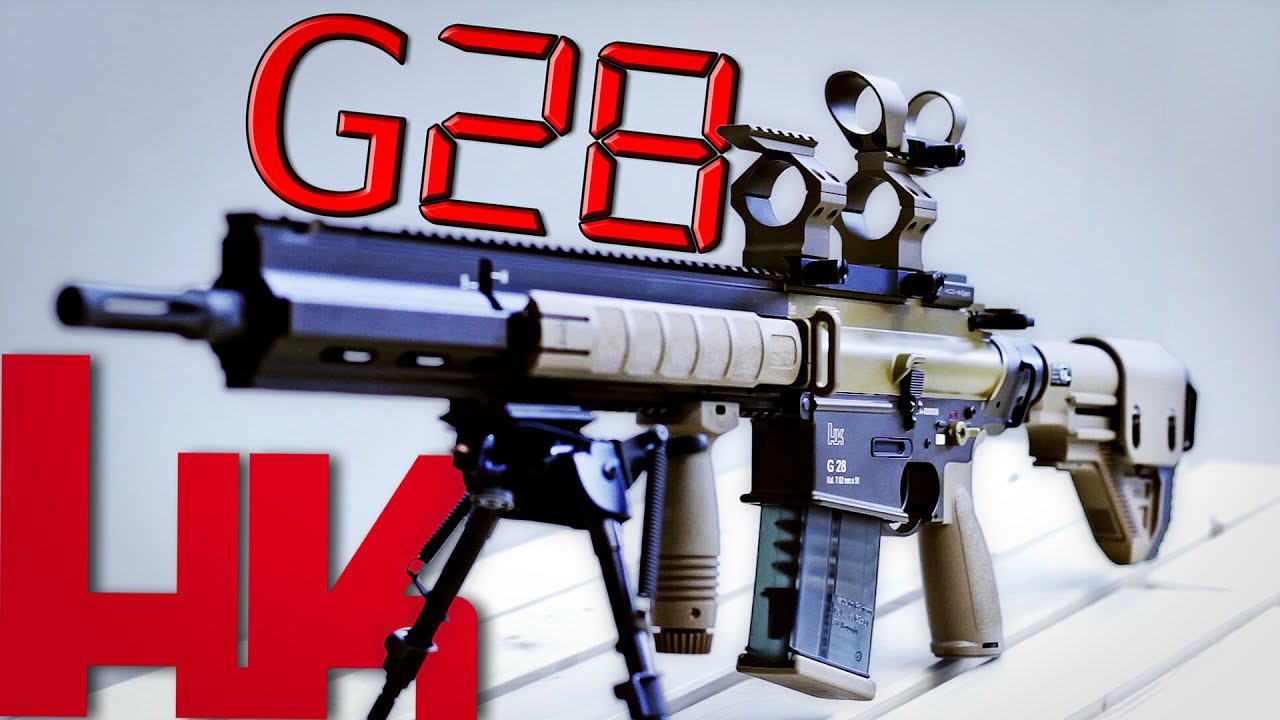 AIRSOFT G28 Heckler & Koch UMAREX - YouTube