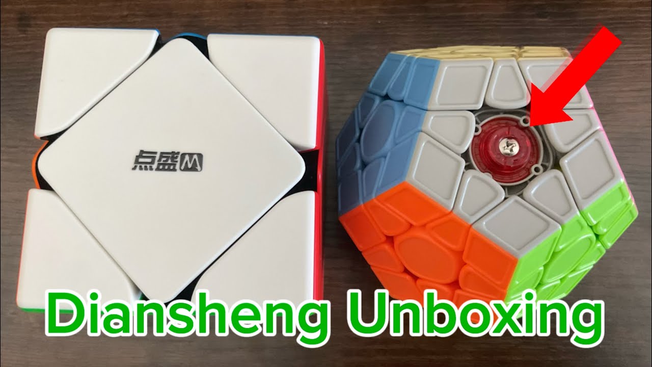 Diansheng Big Skewb And Megaminx Unboxing! #rubikscube - YouTube