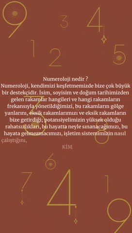 Numeroloji nedir? #numerology #numerologia #numeroloji - YouTube