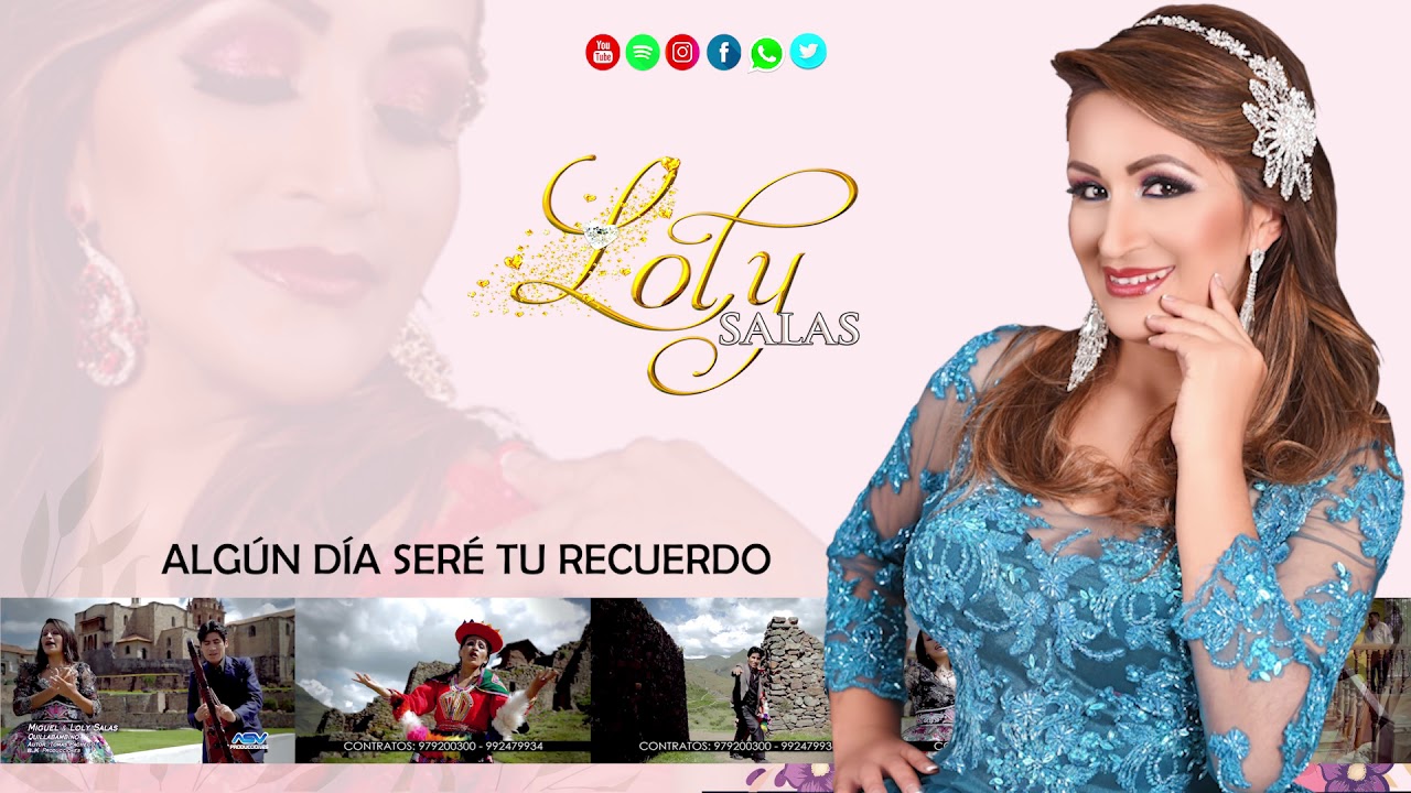 Loly Salas - Algún día seré tu recuerdo (Letra) - YouTube
