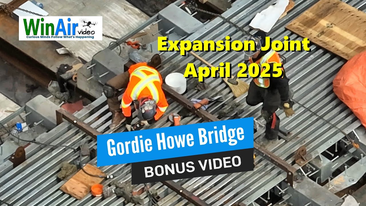 Gordie Howe Bridge Bonus Video - Expansion Joint - YouTube