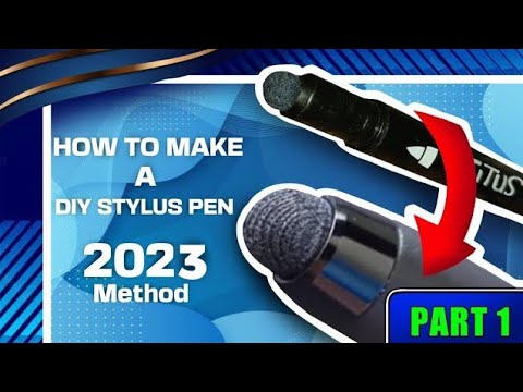How To Make A DIY Stylus Pen 2023 | SUPER EASY - YouTube