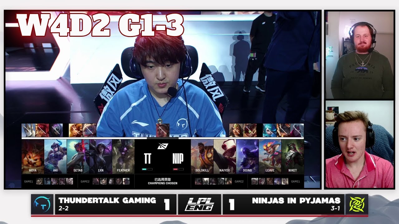 NIP vs TT - Game 3 | Week 4 Day 2 LPL Summer 2025 Split 3 | Ninjas in Pyjamas vs ThunderTalk ...