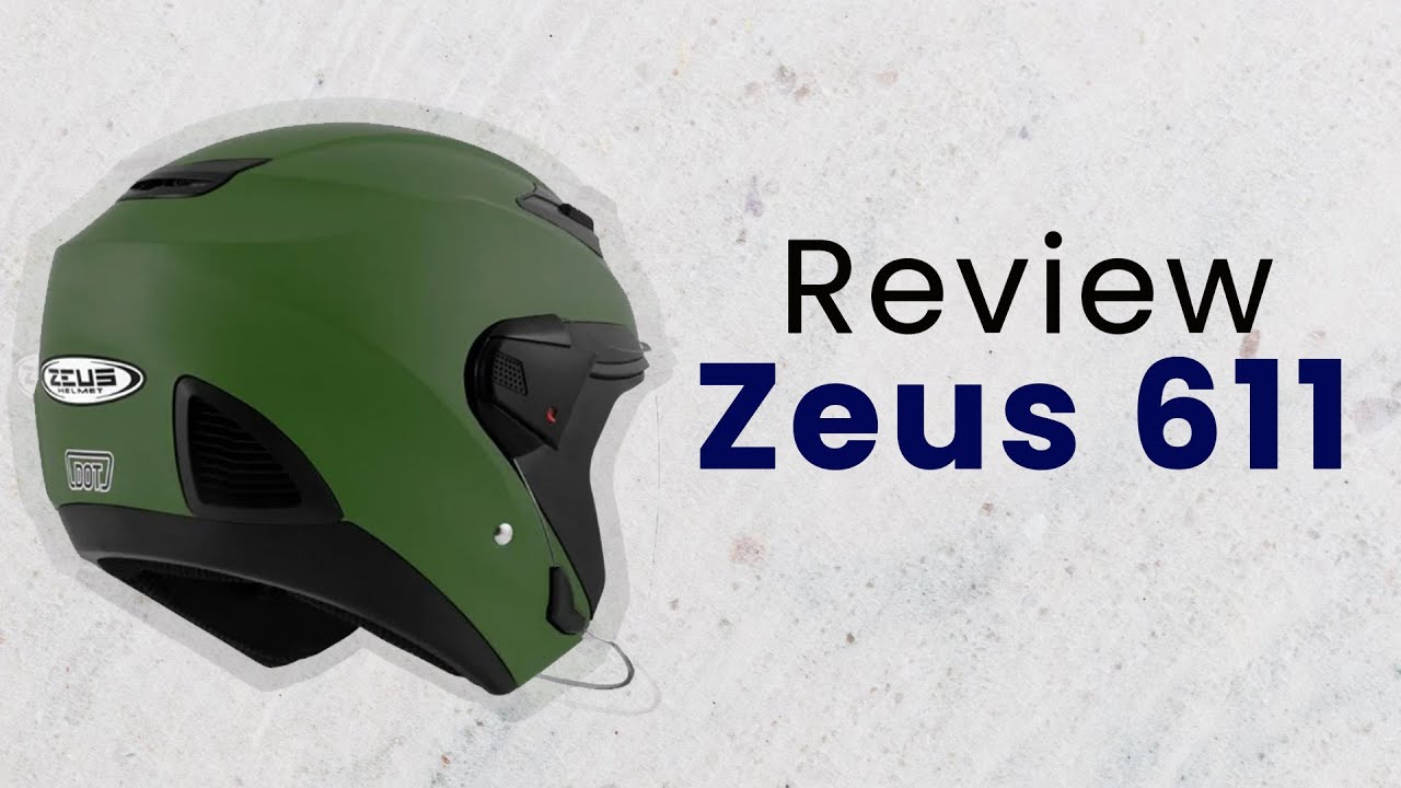 Review Helm Zeus 611 | Murah dan keren, Cocok Buat Harian - YouTube